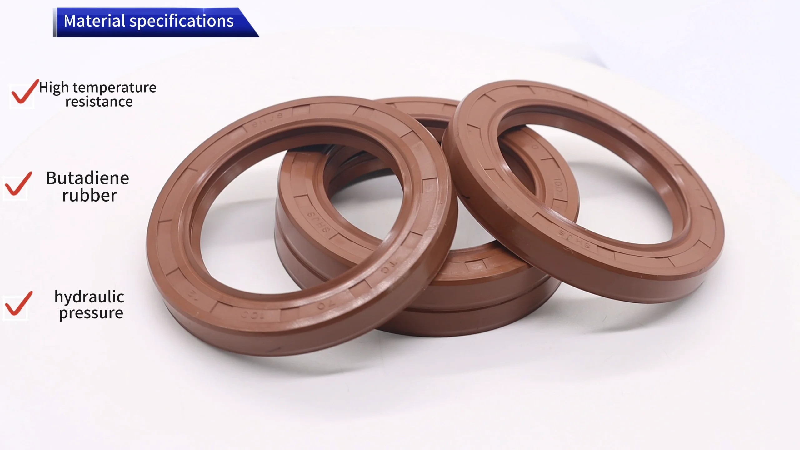Tc Tg Double Single Lip Nbr Fkm Fluororubber Skeleton Oil Seal - Buy Tc ...