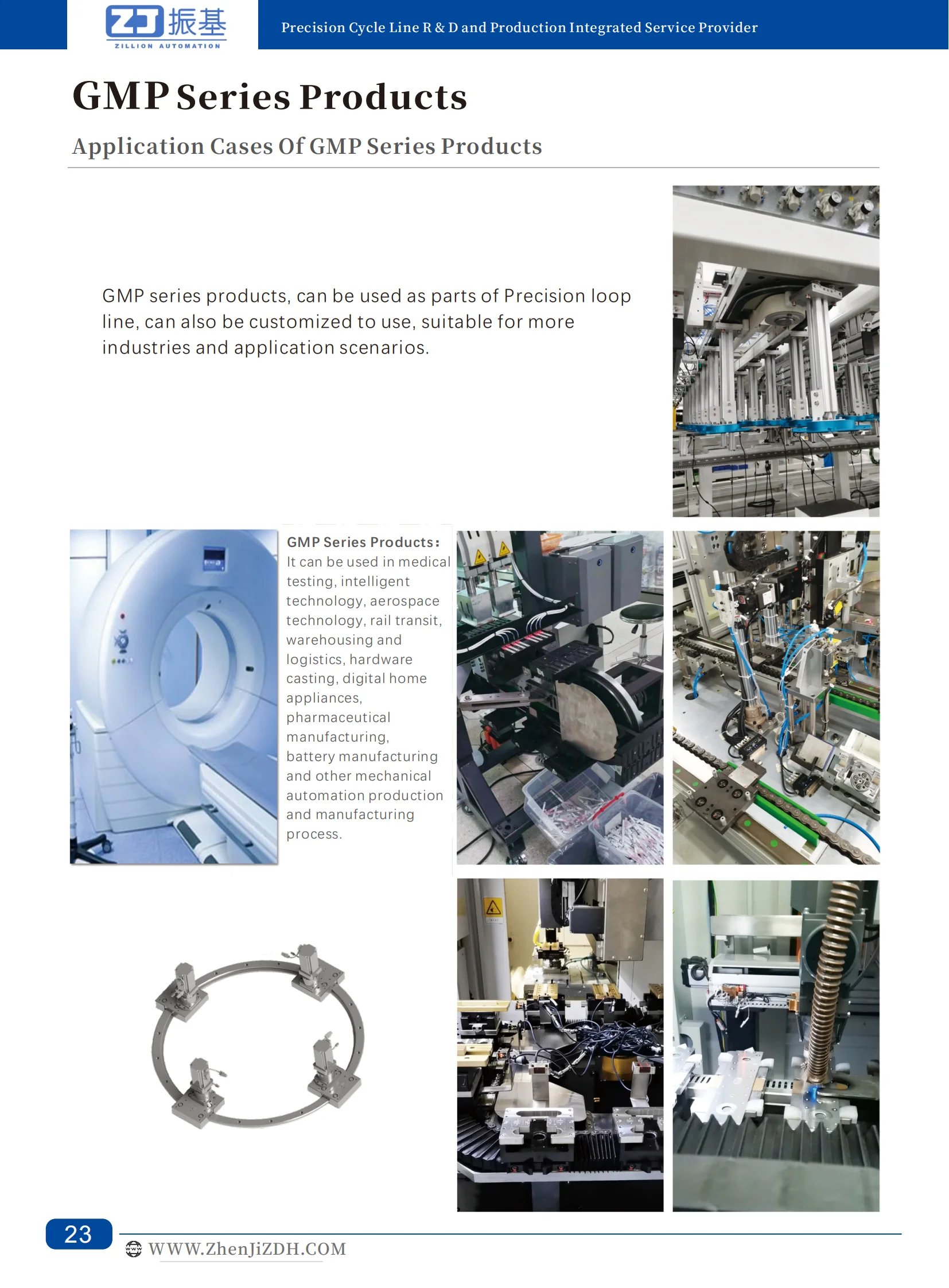 Pressure And Wear Resistance 180 Degrees 76mm Customized Circular Guide ...