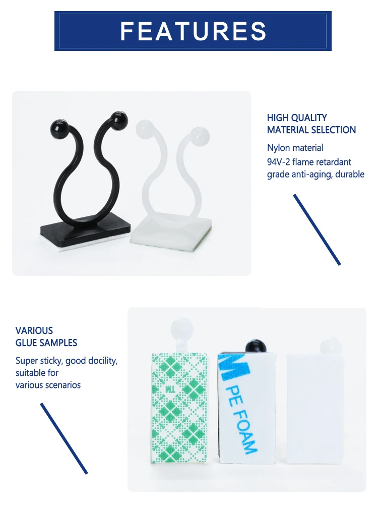 Elehk Plastic Retainer Clip Vine Climbing Wall Fixed Clip Plant Support ...