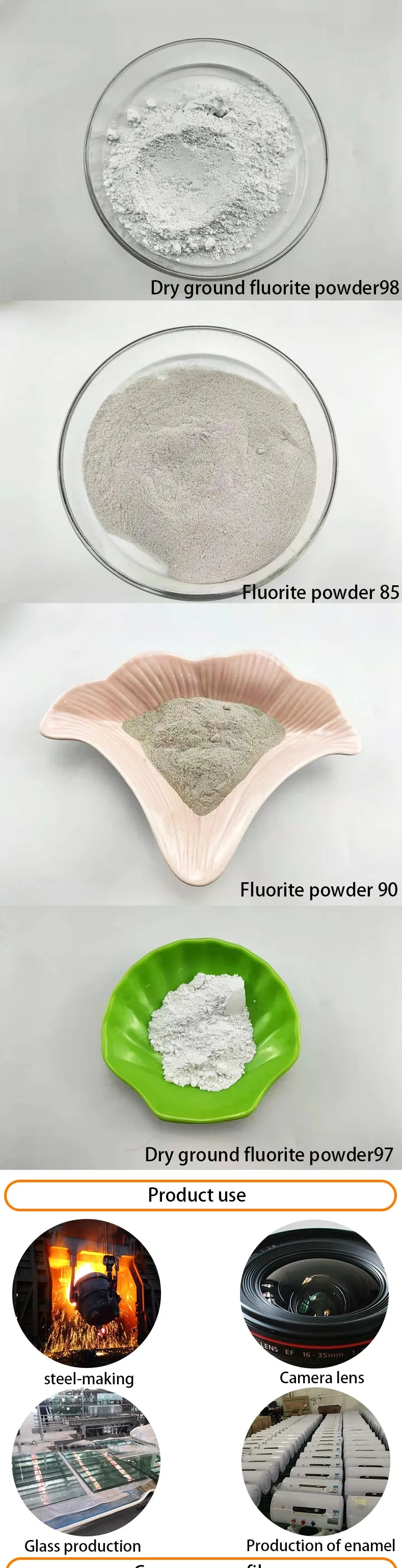 Caf2 75-90 Fluorspar Lump/powder - Buy Buy Fluorspar Price,Fluorspar ...