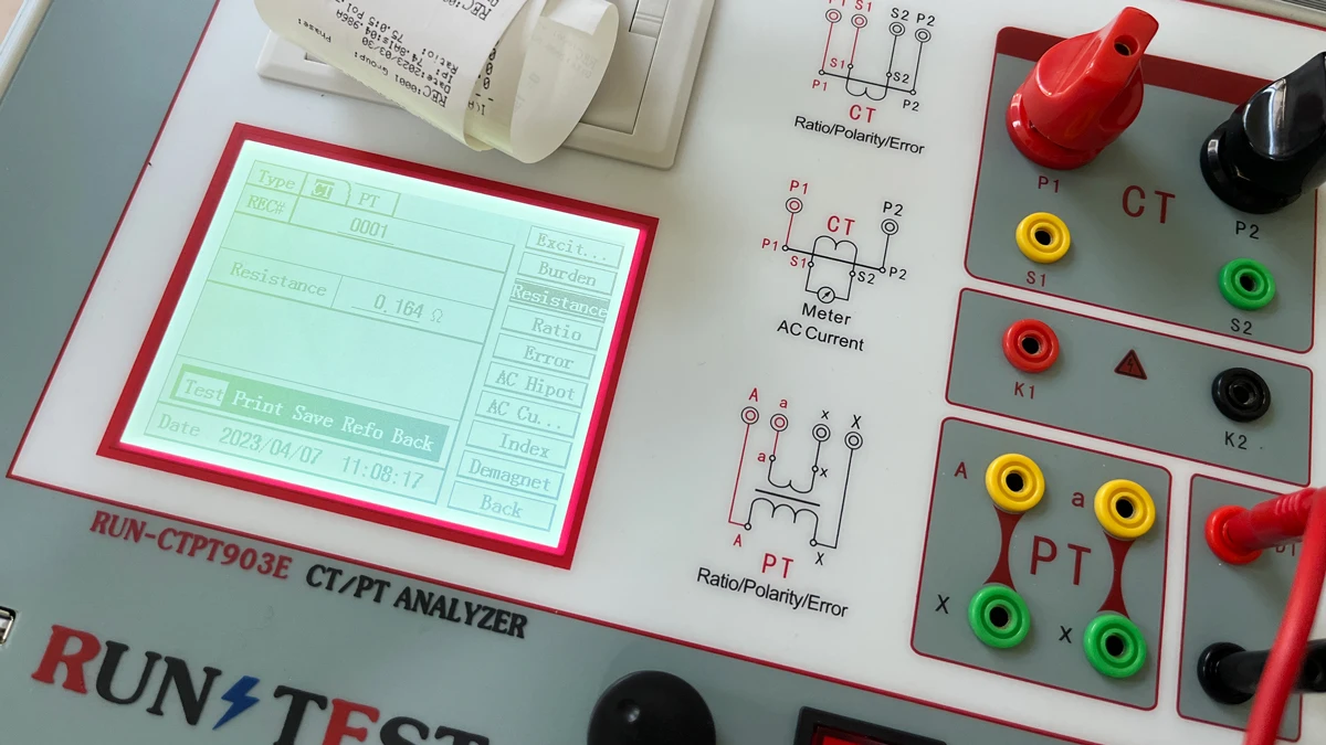 Electronic Multifunctional CT/PT Analyzer CT Ratio and PT Polarity ...