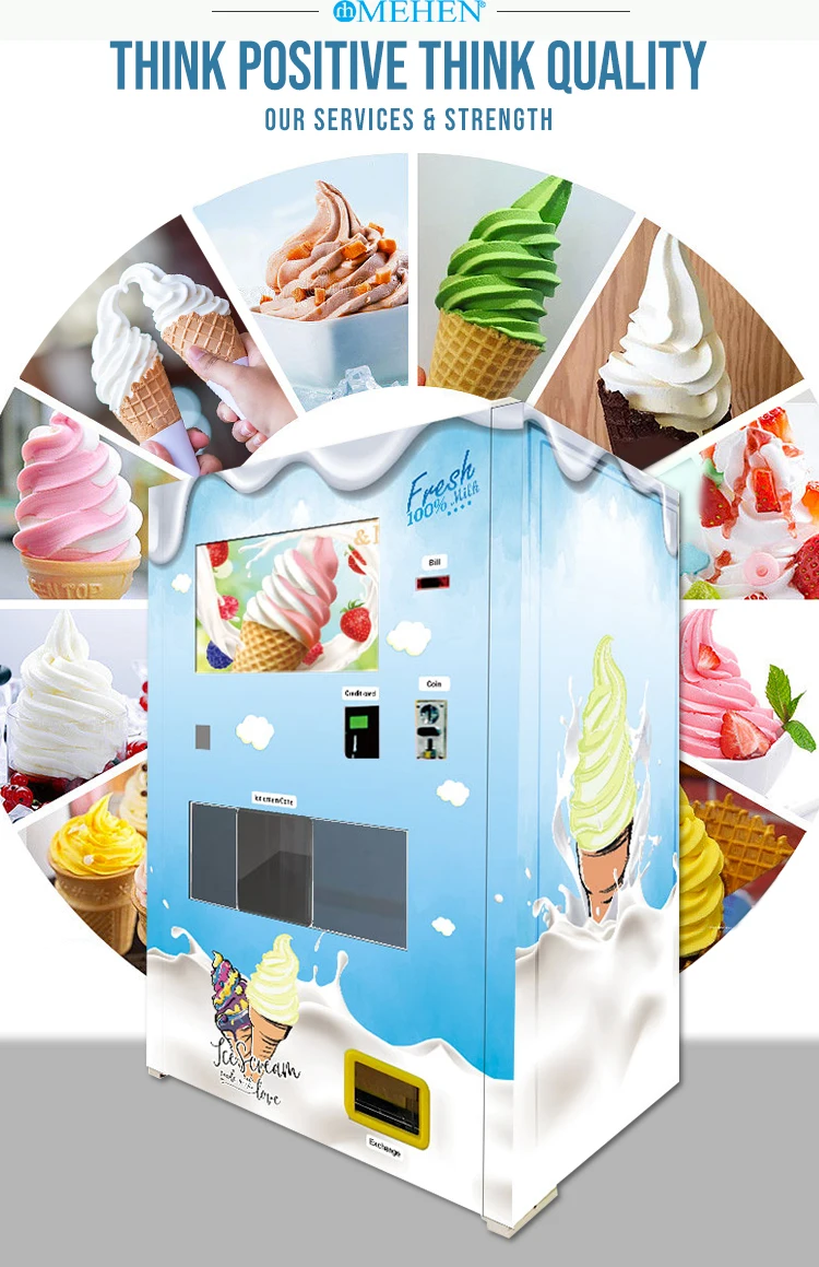 Mehen Ice Cream Vending Machine - Creamy Treats Anywhere
