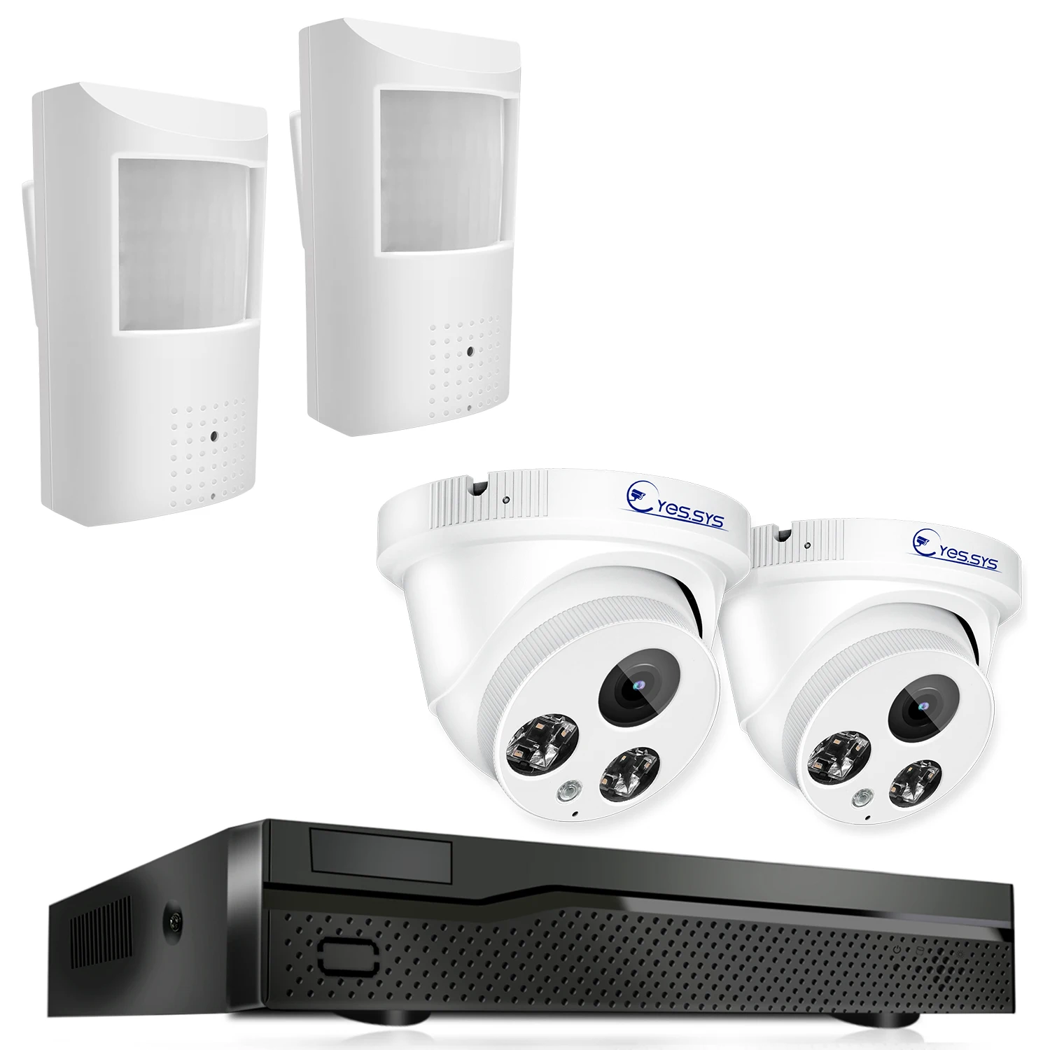 Eyessys Security Camera System 8mp 8ch 2 Way Audio Dual Light Poe Nvr ...