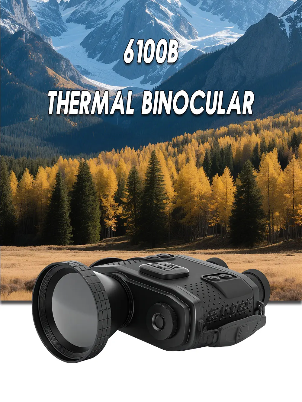 Uncolded Camera Handheld Thermal Imager 6100B High Definition NVG ...