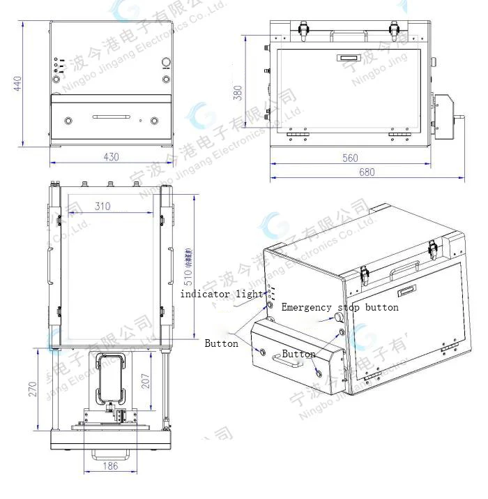 5G Shielded Box for Mmwave 5G NR Type Drawer Type Shielding Test Chamber