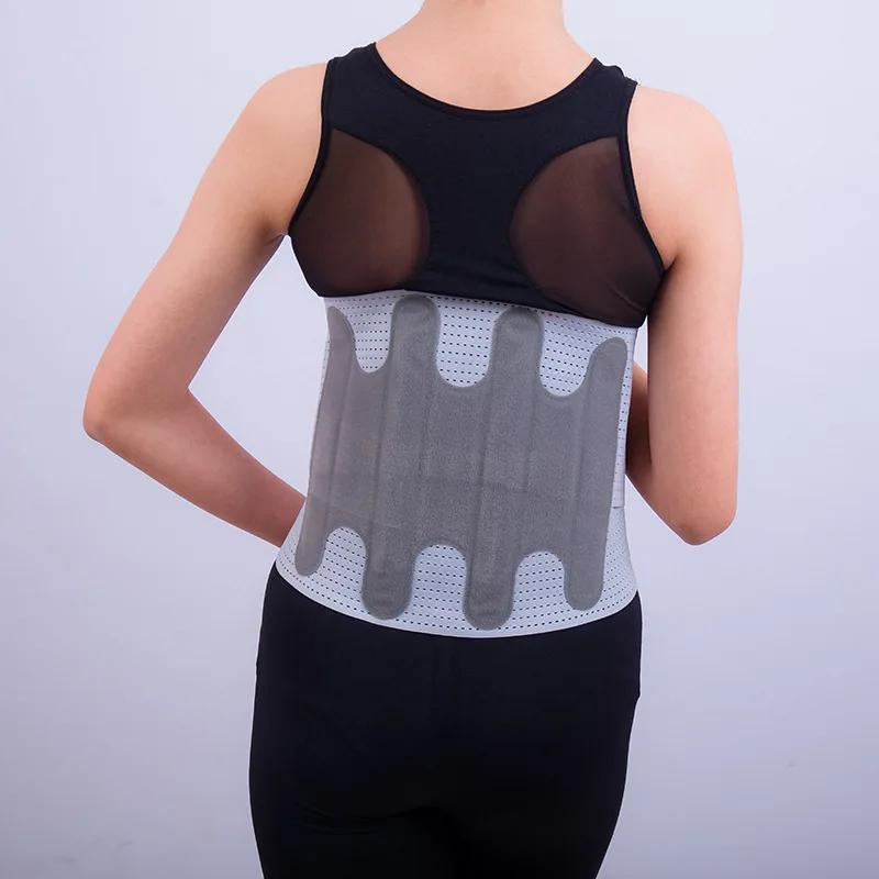 Lower Back Belt Hot Pressed Technology Compression Waist Brace Gym ...