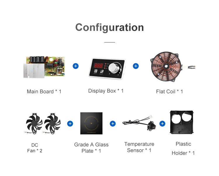 3.5kw Commercial Induction Cooker Spare Parts - Reliable