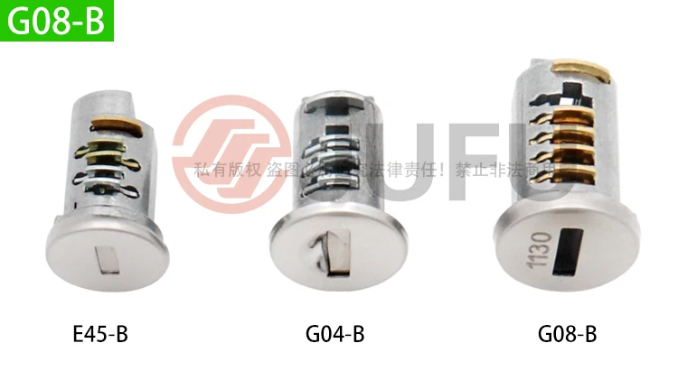 Cylinder Lock Set - Universal Door Lock Barrel with Keys