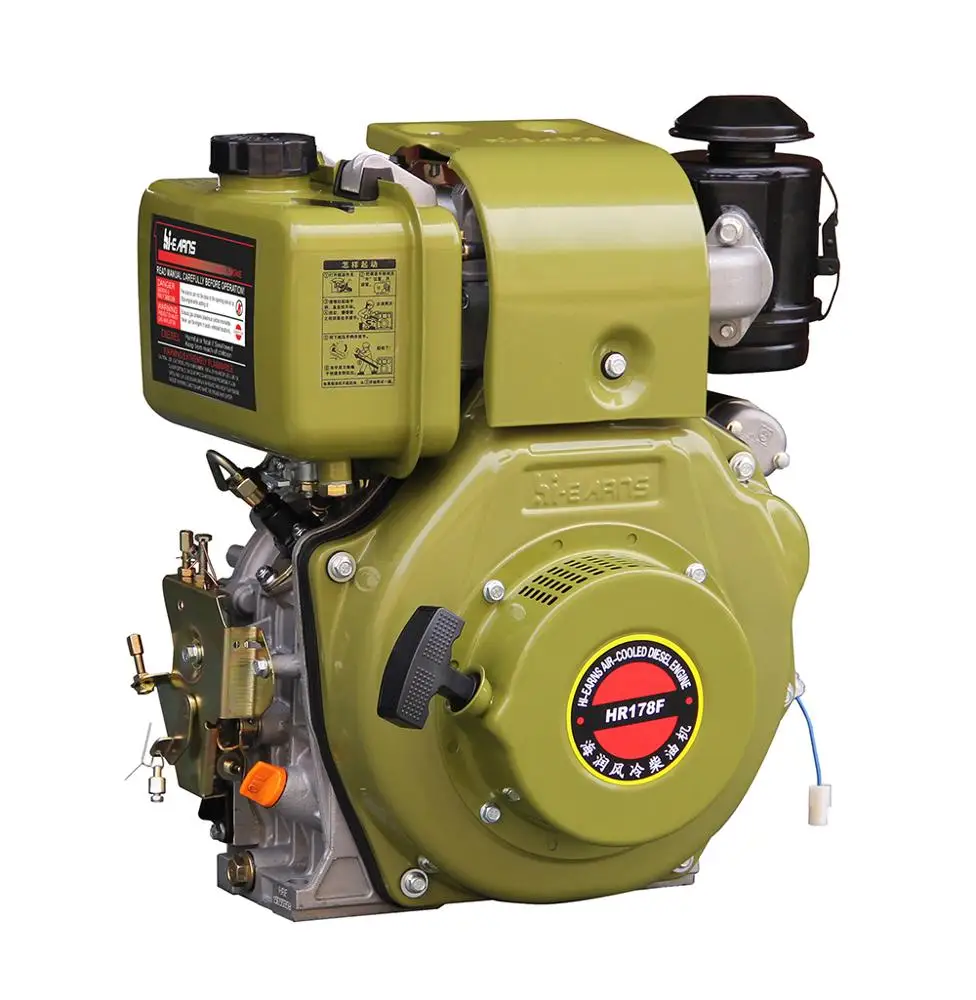 Hr178f 6hp Diesel Engine For Sale - Buy 6hp Diesel Engine,Italian Type ...