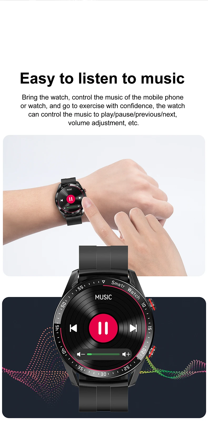 Factory Original HW20 Smartwatch for Men - Waterproof, BT Call ...