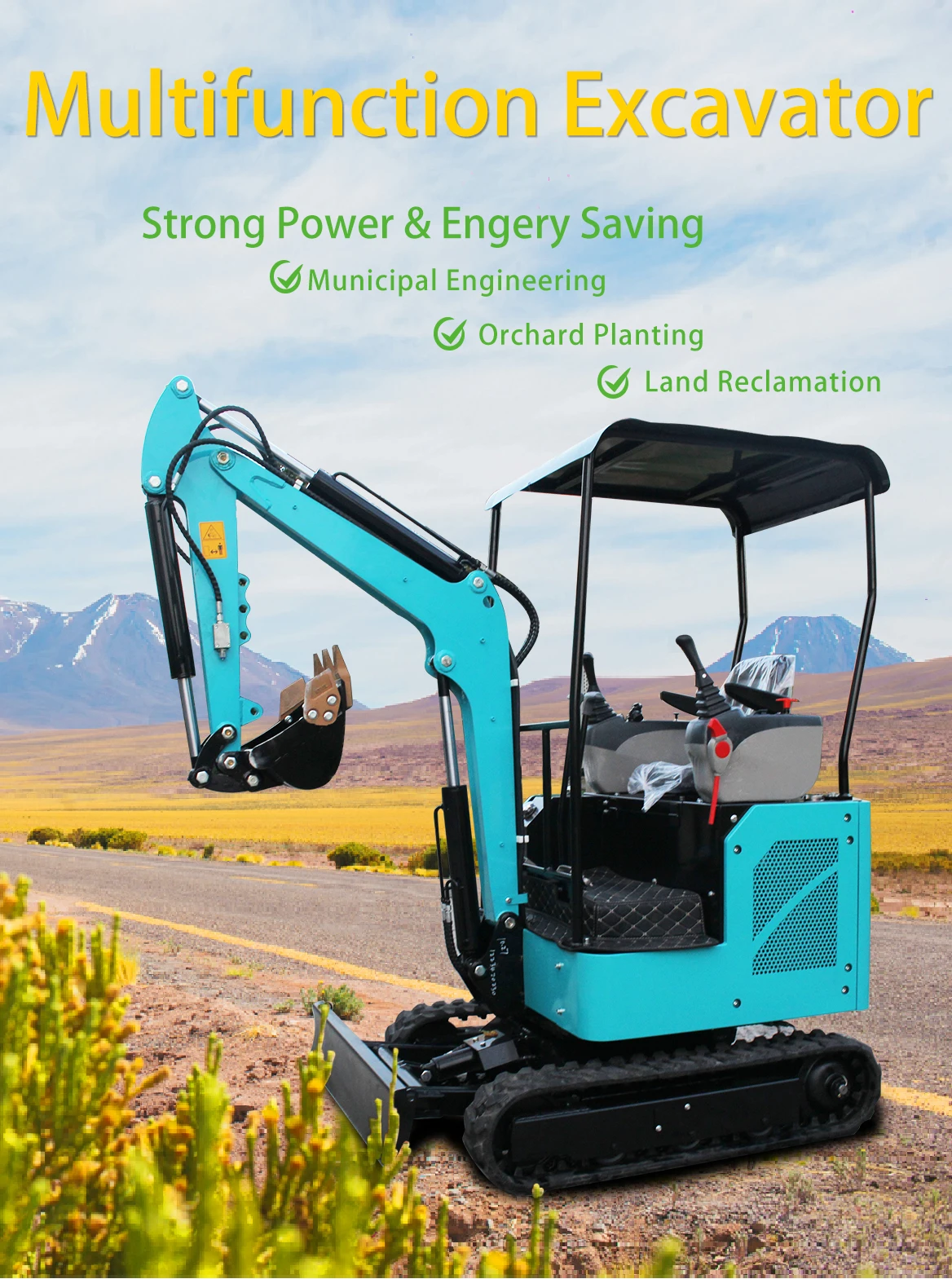 Hydraulic Crawler Backhoe Loaders 1500 Kg 1.5ton Micro Mini Excavator ...