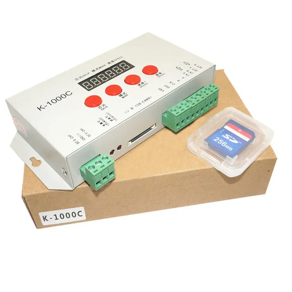 Pixel LED Controller K-1000C Original Ws2812 K1000C SPI 2048 Pixels ...