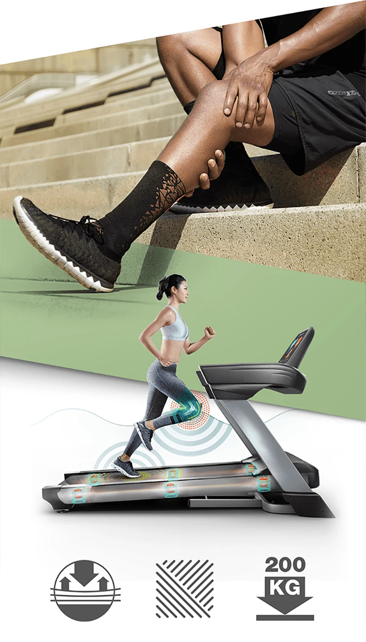 YPOO Semi Commercial Treadmill High Quality Factory Fitness Treadmill ...