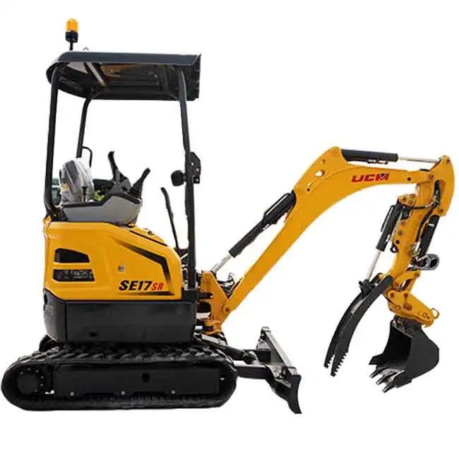Mini Hydraulic Caterpillar Excavators Chinese Heavy Equipment 0.8 Ton ...