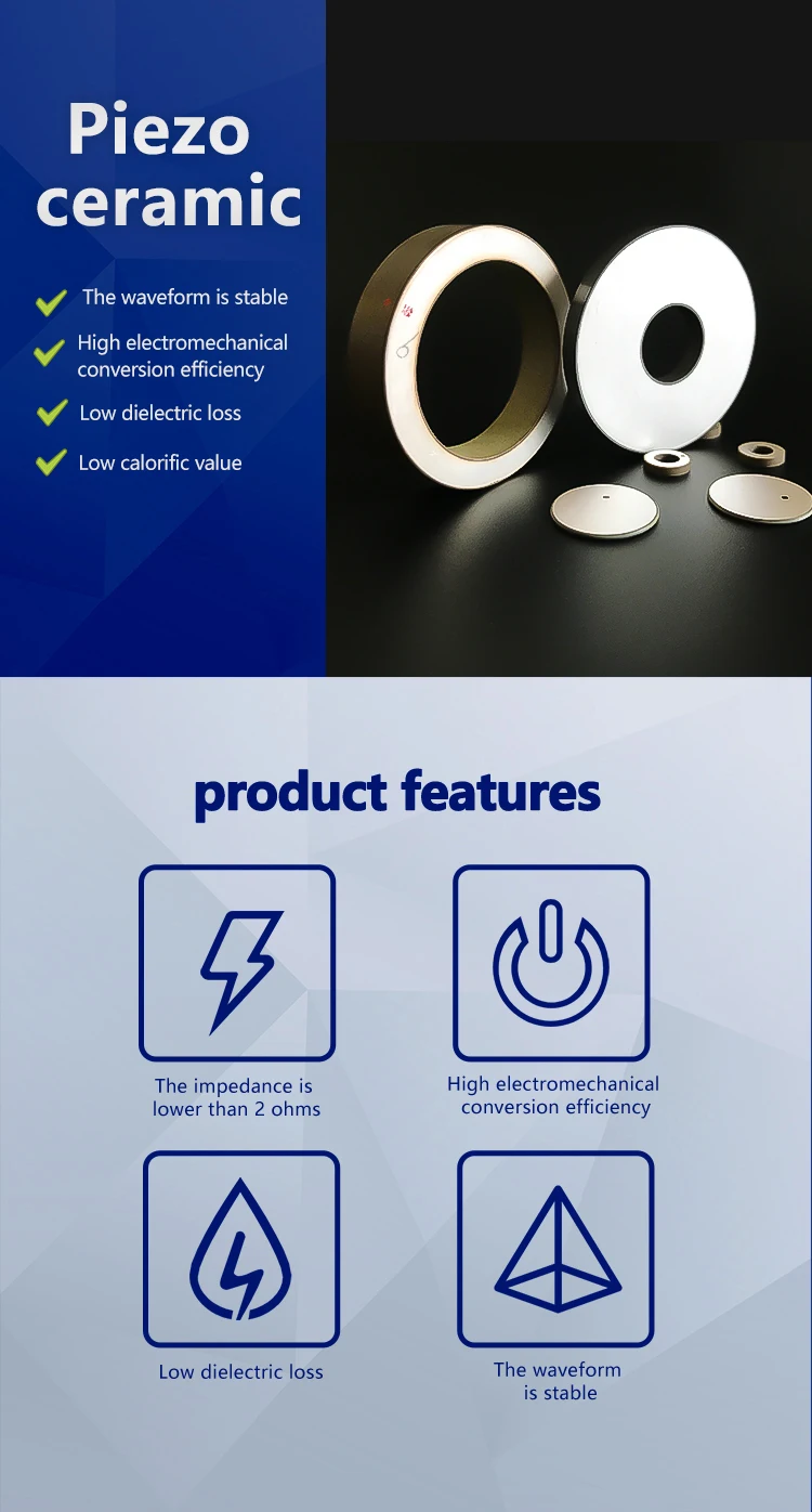 Customize Piezoelectric Elements for Ultrasonic Applications