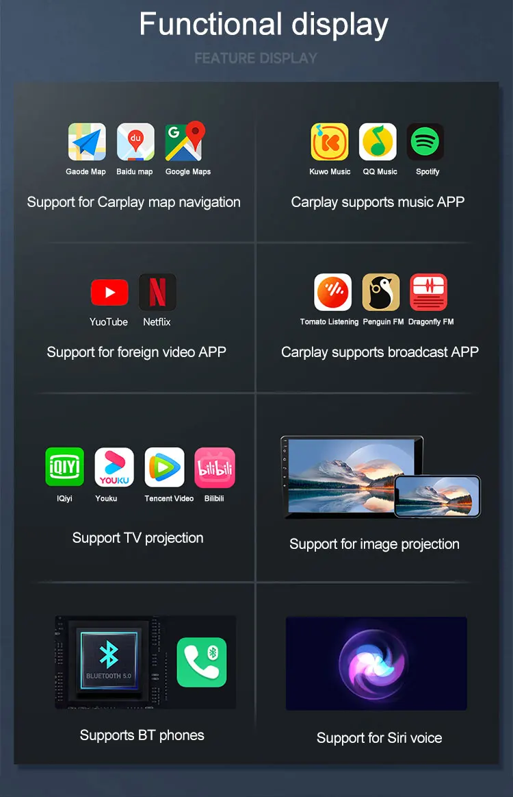 Mini Wireless Carplay Aibox Dongle Smartbox Adaptor Appel Car Play And ...