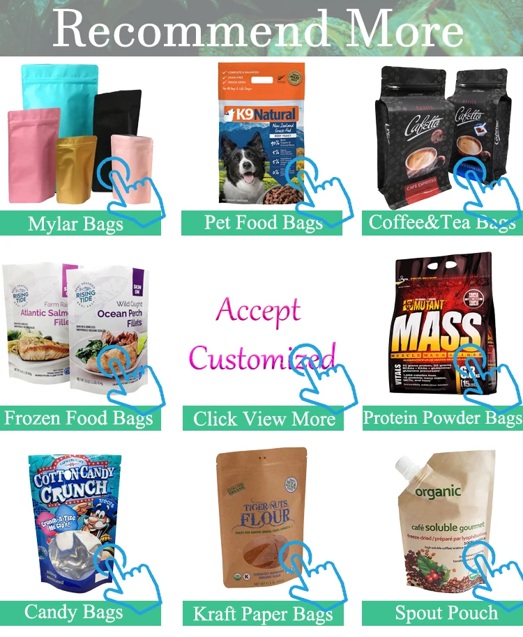 Food Packaging Philippines Printed Stand Up Snack Aluminum Ziplock ...