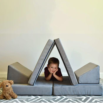 Block Foam Folding Chair Bed Z Guest Futon Indoor Outdoor Bed Foam Play ...