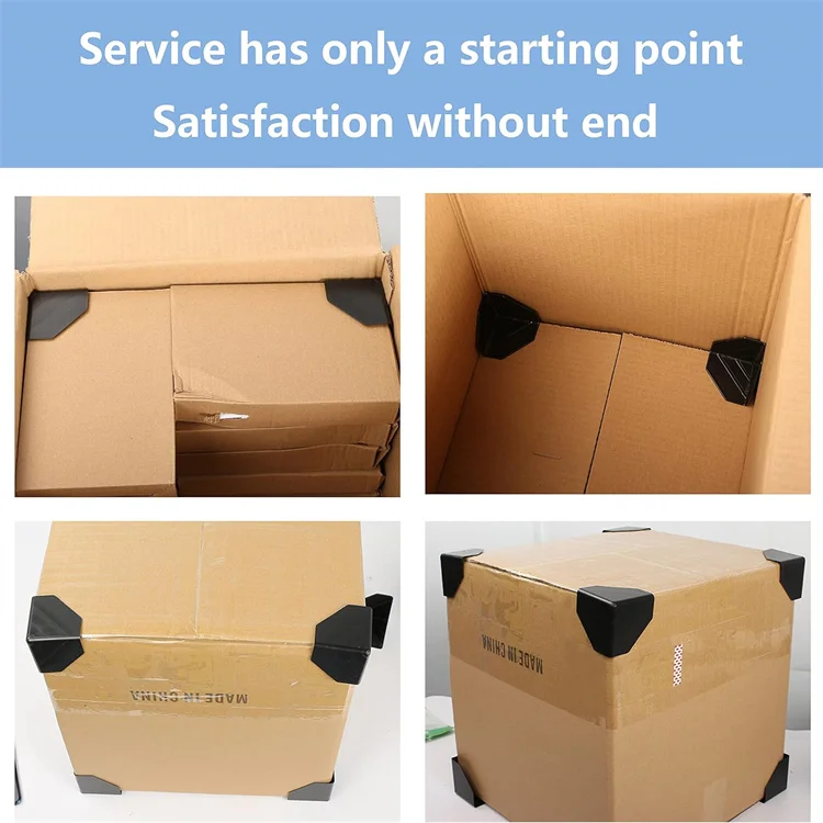 Three-Sided Plastic Edge Protector PP Material Carton Corner Guard and ...