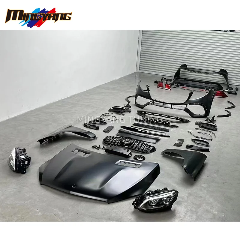 PP Plastic ML63 AMG Upgrade GLE 63 AMG Style Car Bumpers