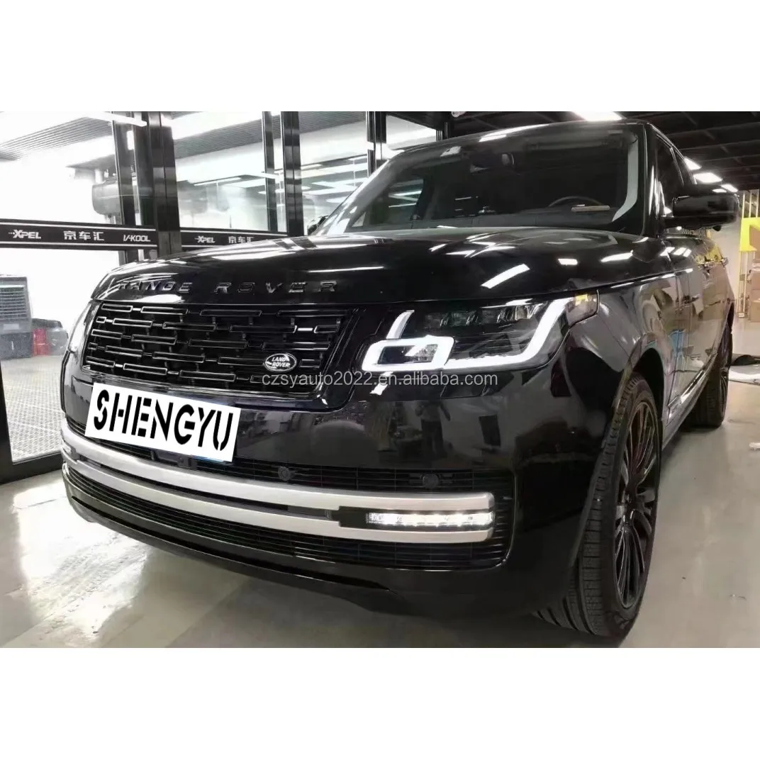 Car Bumpers For Range Rover Vogue 2013-2017 Upgrade To 2023 Model Front ...