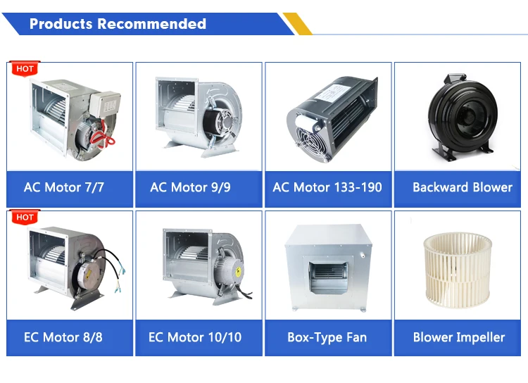 9 Inch Exhaust Blower with 1000W EC Motor - High Efficiency
