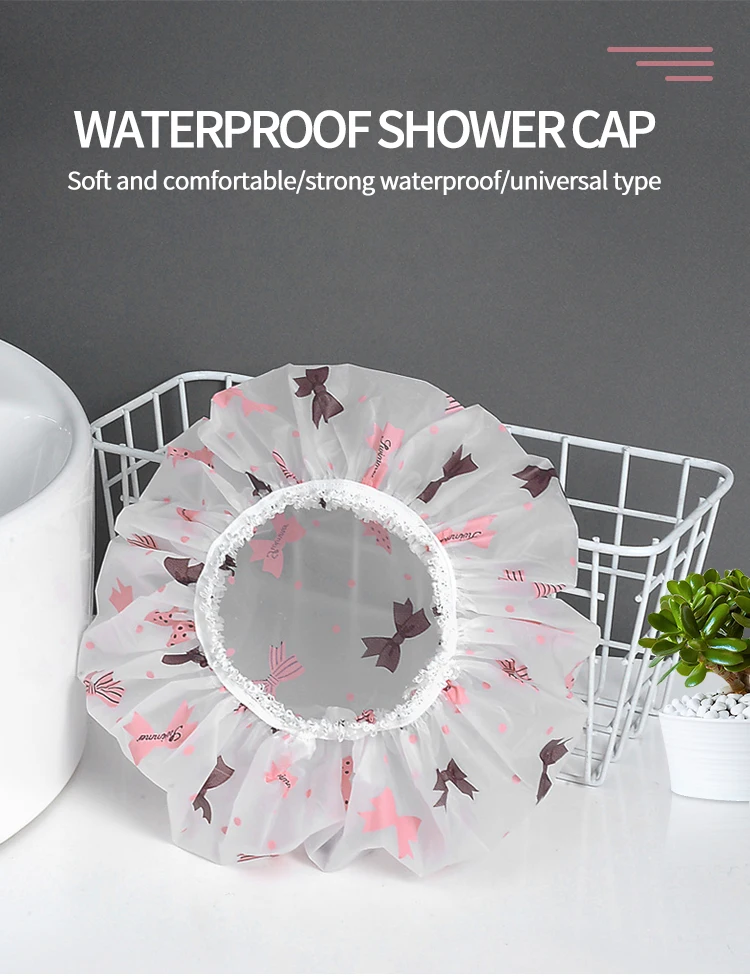 Bamboo Bathing Hotel Reusable Shower Cap Turban Shower Cap - Buy Hotel ...