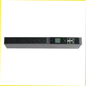 Single Phase Pdu 230v 16a 4c13+4c19 Outlet 1u Smart Monitoring Pdu For ...