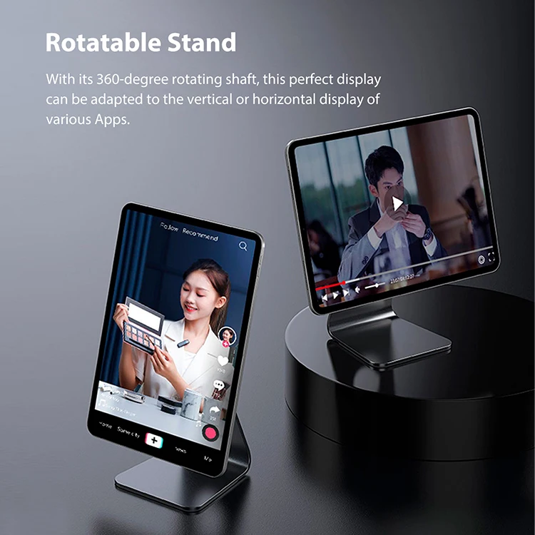 Magnetic Float Tablet Stand Magnetic Floating Display Stands Adjustable ...