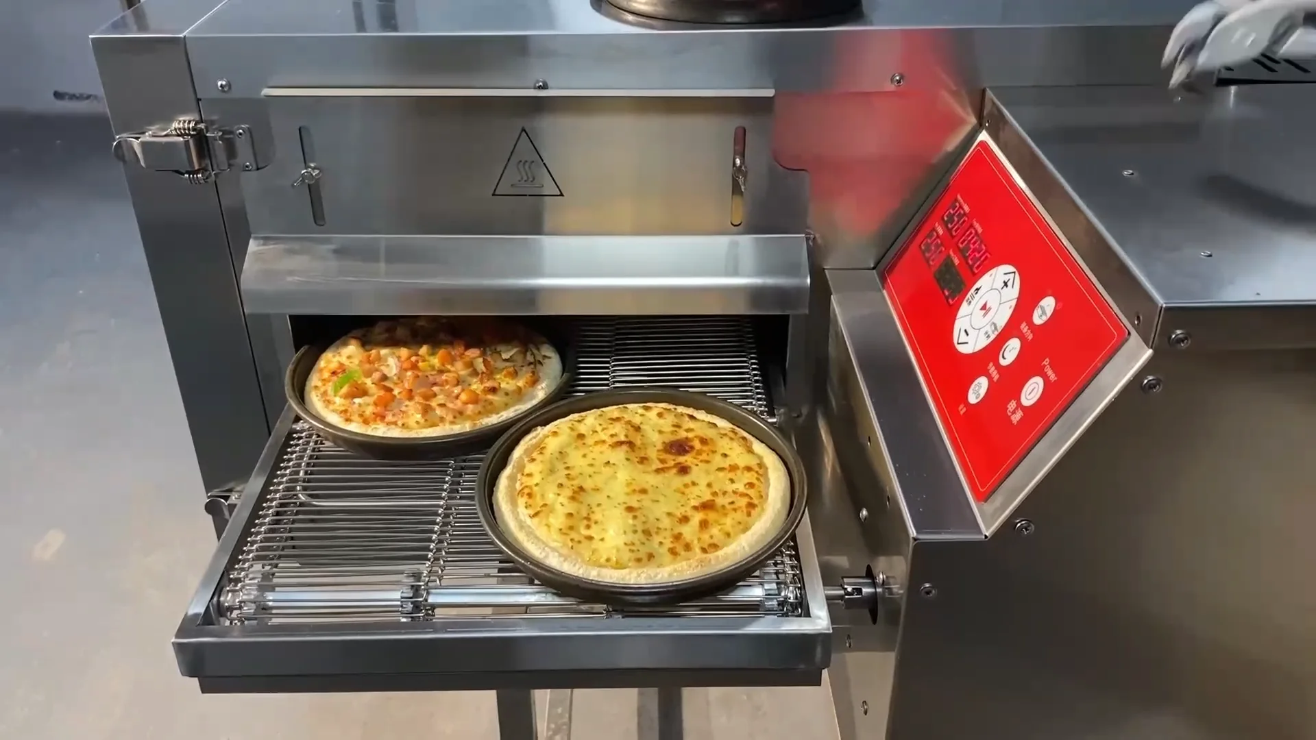 Commercial Kitchen Electric Muti-fuction Pizza Oven Stainless Steel ...