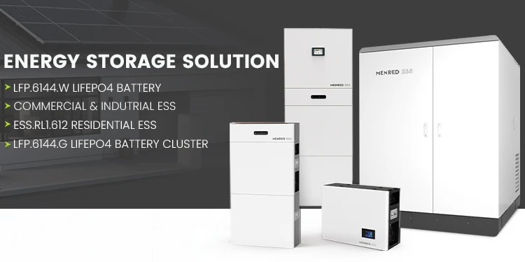 Menred Ess 100kwh Energy Storage System Powerwall Lithium Battery 51.2v 280ah 10kwh 15kwh 20kwh ...