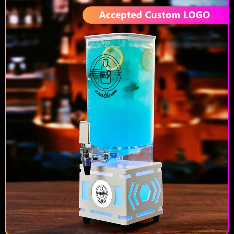 Factory Wholesale Beer Tower Dispenser 3l Cooling Led For Party And Bar ...