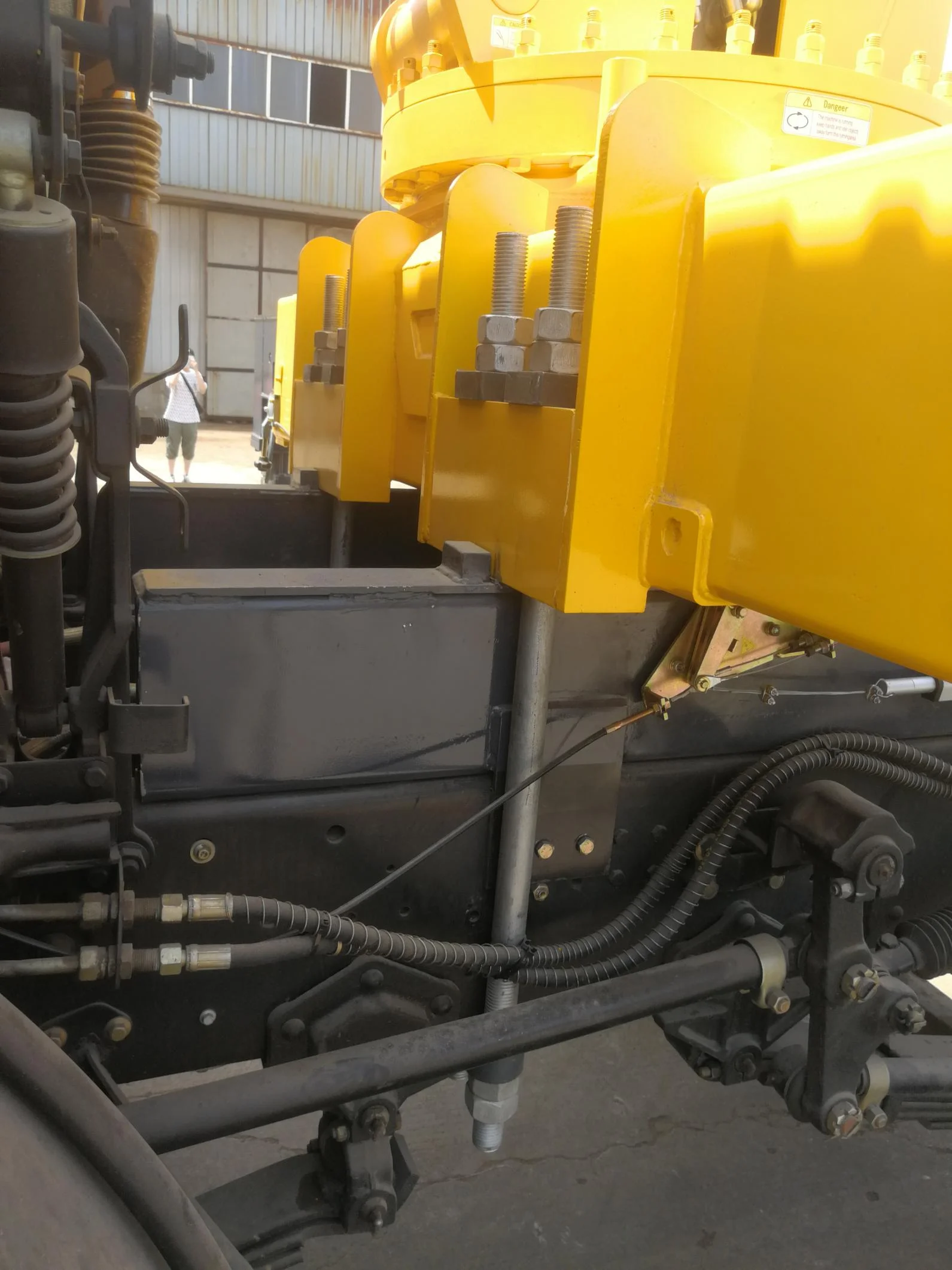 5 Ton Hydraulic Knuckle Folding Boom Crane for Sale