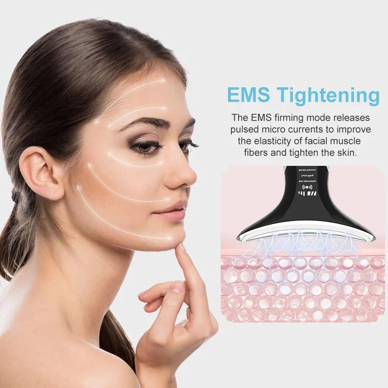 Face Neck Lifting Massager Neck Beauty Device,Ems Skin Beauty Device ...