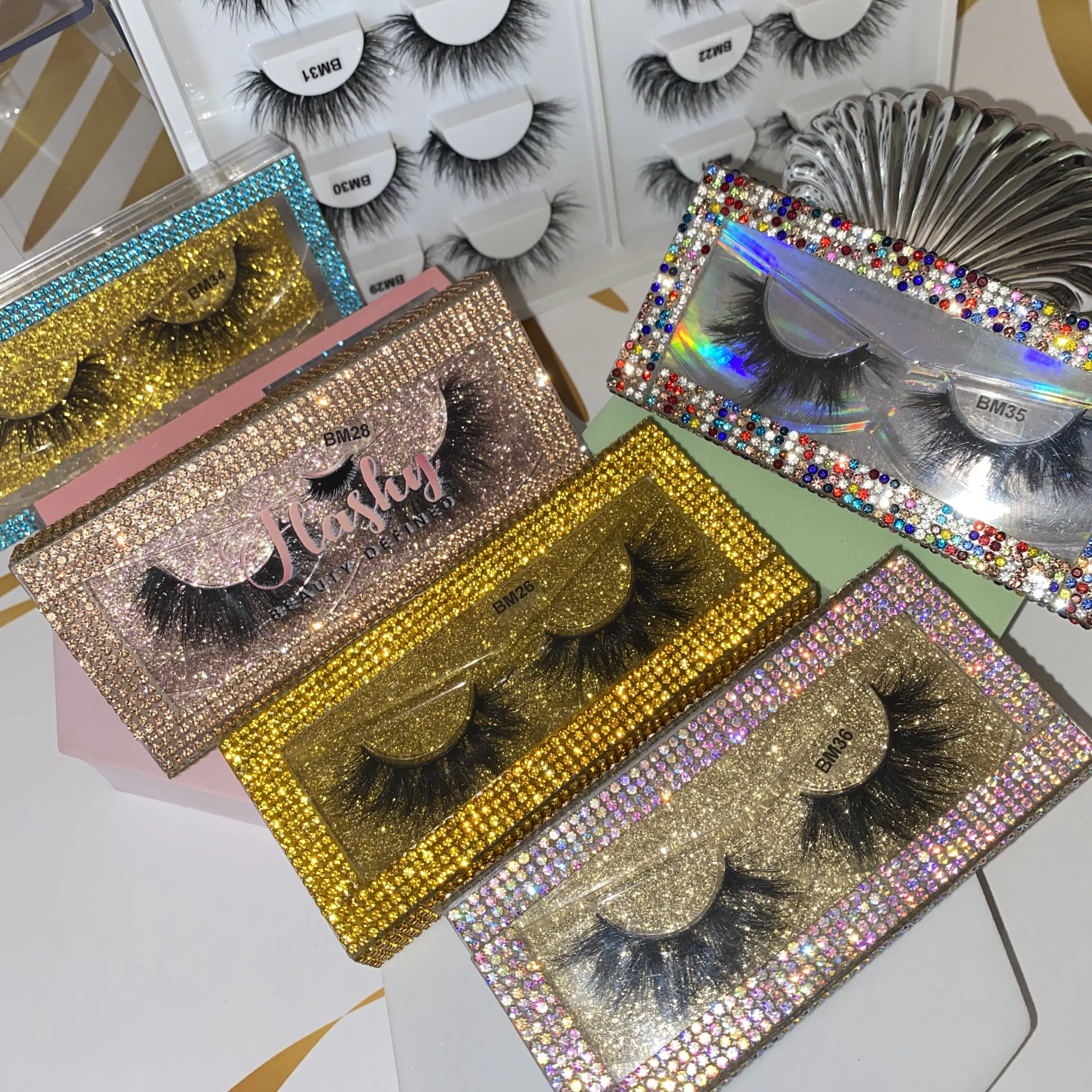 Free Sample Private Label Soft Mink Lashes Wholesale Vendor