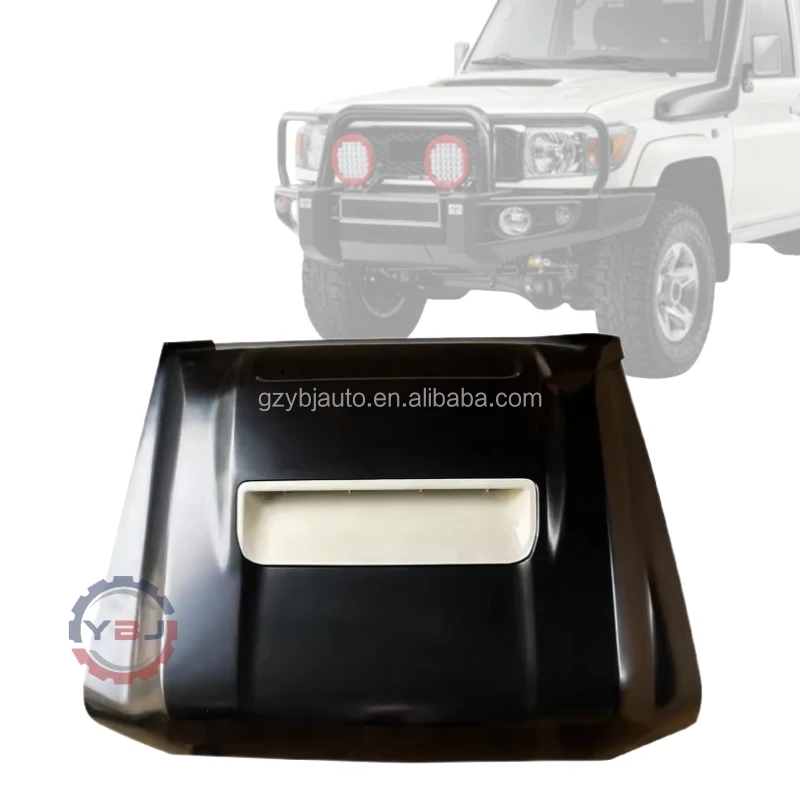 YBJ Car Accessories Body Parts Car Hood Bonnet With Turbo Steel LC79 ...