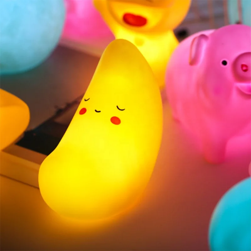 Battery Operated Children Nightlights PVC Anime Figure Toy Gift Bedroom ...
