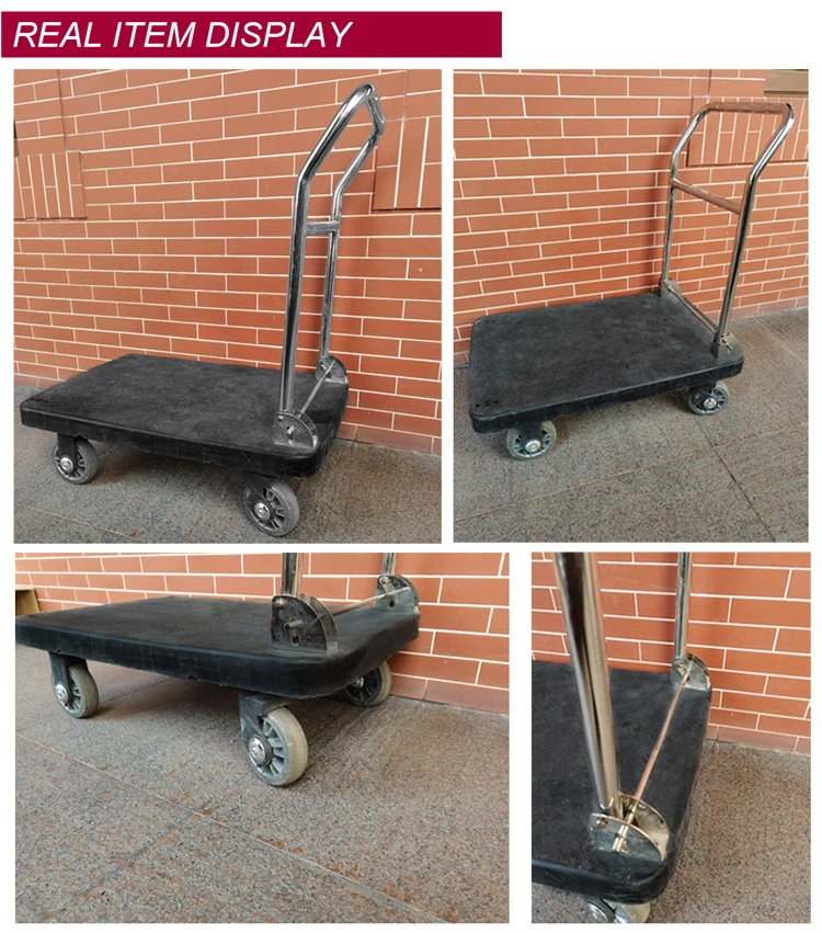 Hand Cart 300kg Heavy Duty Platform Foldable Pushcart/multifunctional ...