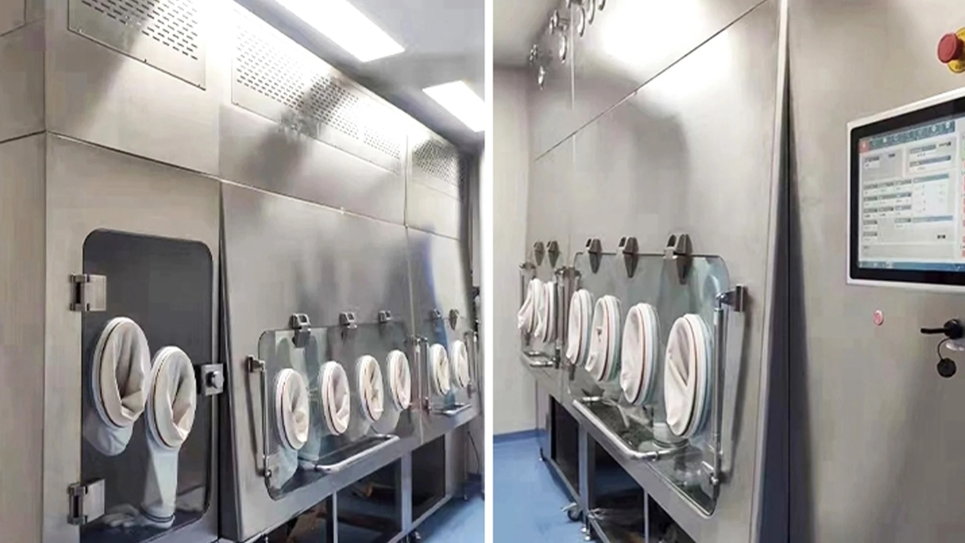 Hjclean Tech Isolator Negative Pressure Isolator With Push Push System ...