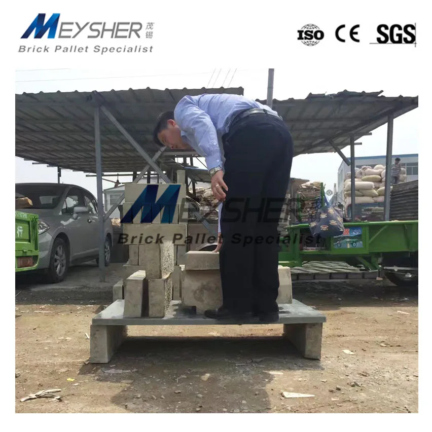 Pvc Brick Pallet Plastic Block Pallet For Concrete Block Machine - Buy ...
