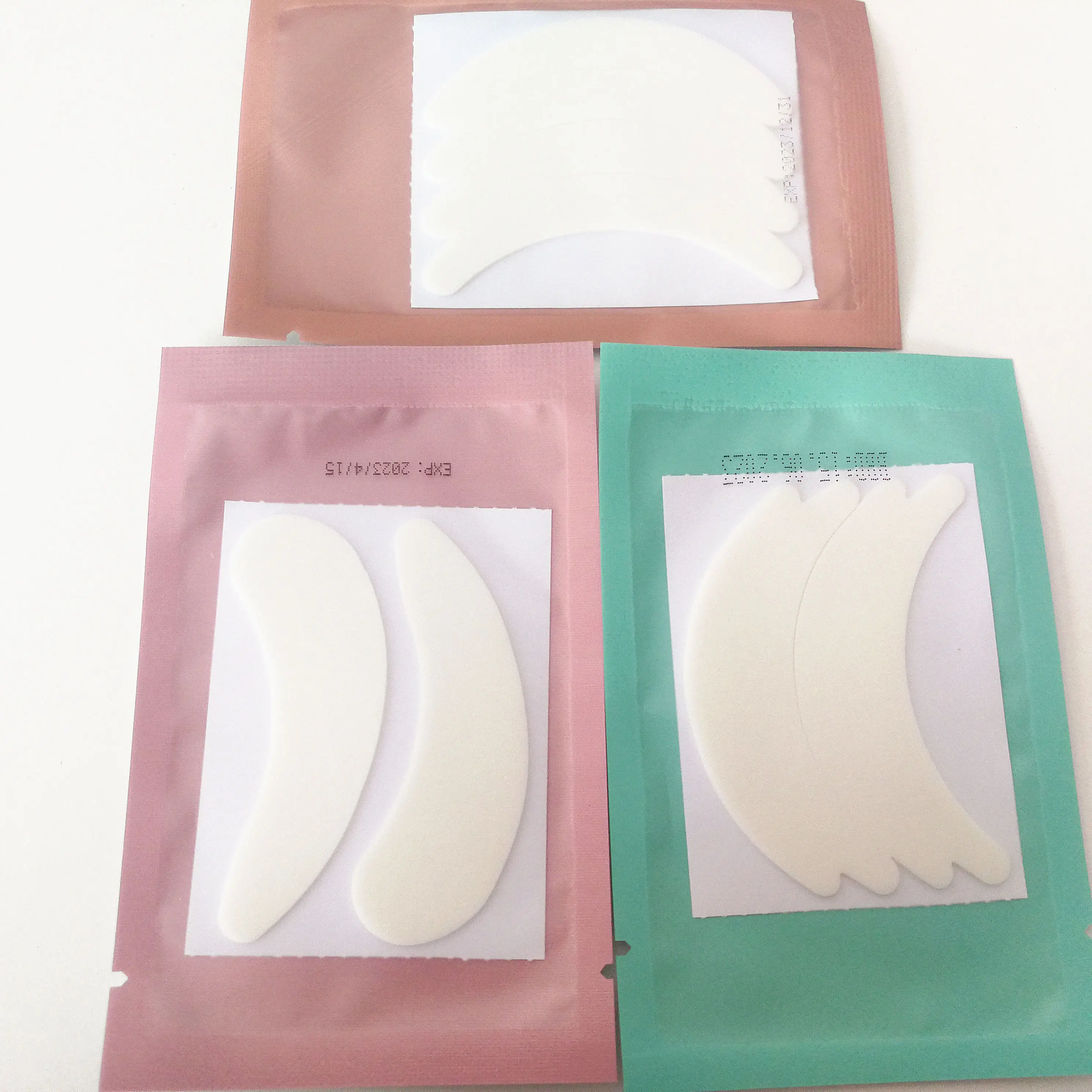 Private Label Custom Foam Tape Eyepatch Under Eye Pad For Eyelash ...