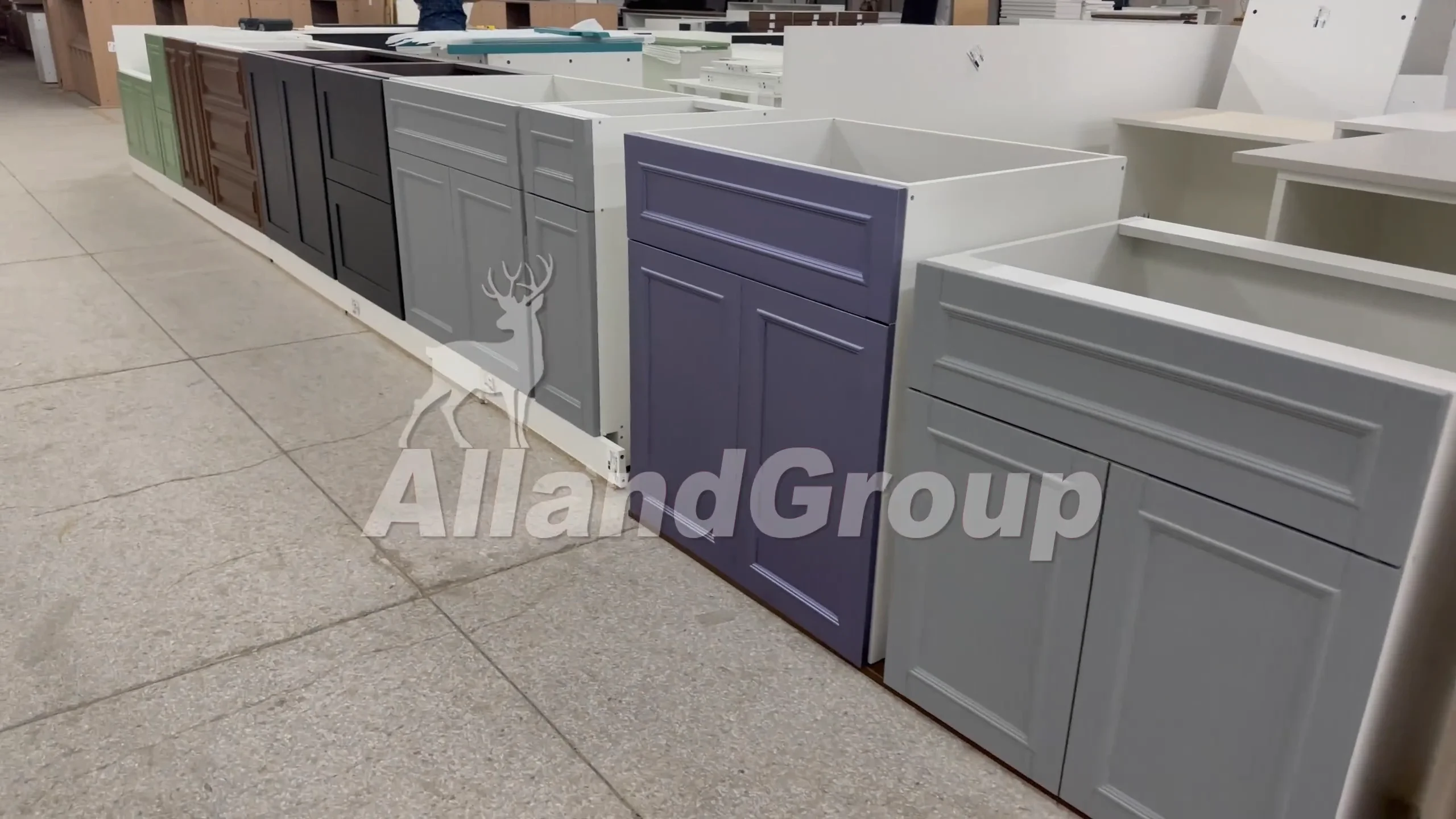 Allandcabinet Bespoke Solid Wood Kitchen Furniture Classic Style Warm ...