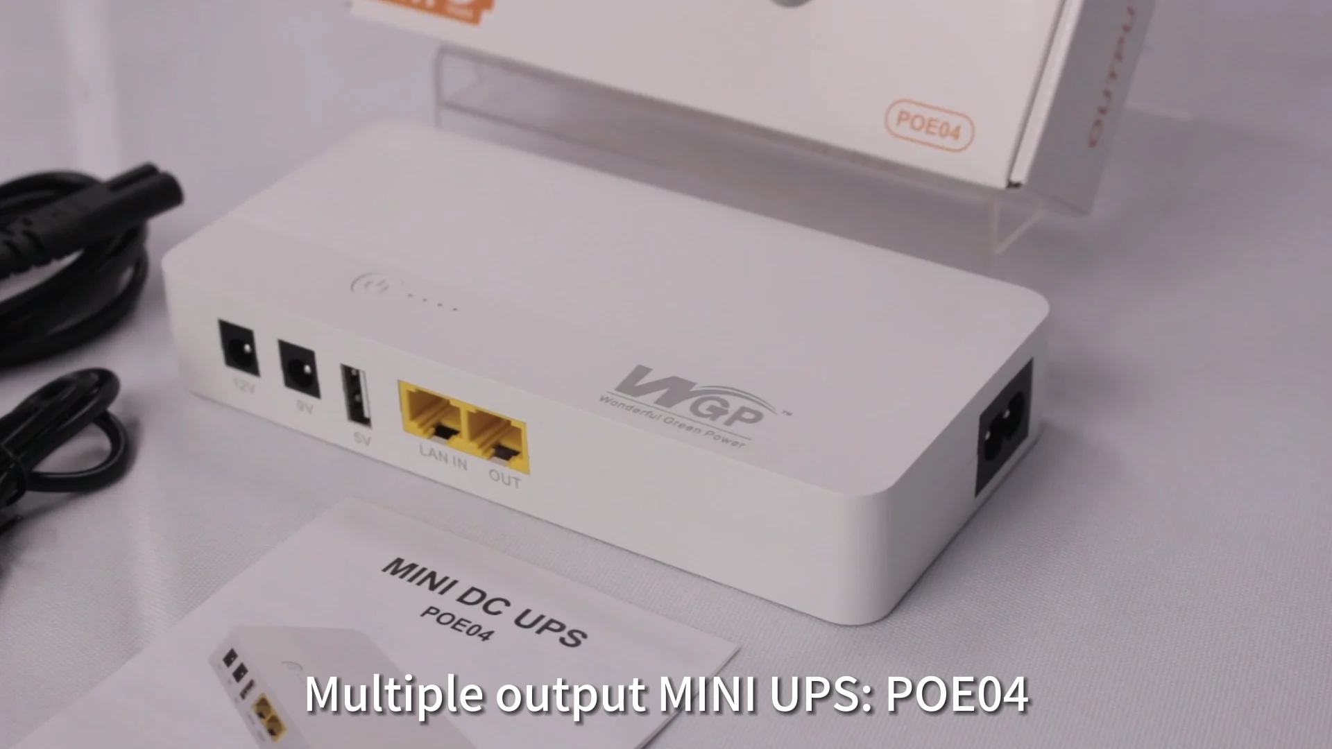 Wgp Dc Mini Ups For Wifi Router Mini Dc Ups 5v 9v 12v 24v Output Cctv Mini Ups - Buy Mini Ups ...