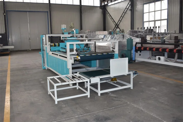 Semi-automatic Box Gluing Machine Carton Folder Gluer Machine In High ...