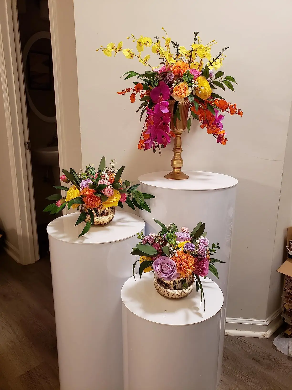 Annielu Pedestal Stands - Elegant Party Display Solutions