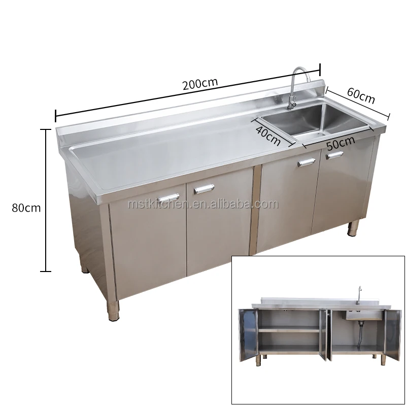 304 Stainless Steel Kitchen Sink Cabinet Sinks - Cheap & Durable
