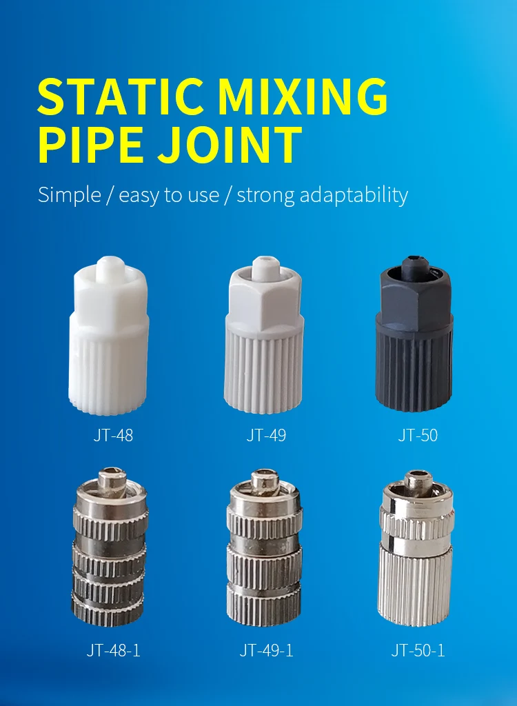 Metal Adapters Connectors Precision Adaptation Adapter for Static Mixer ...