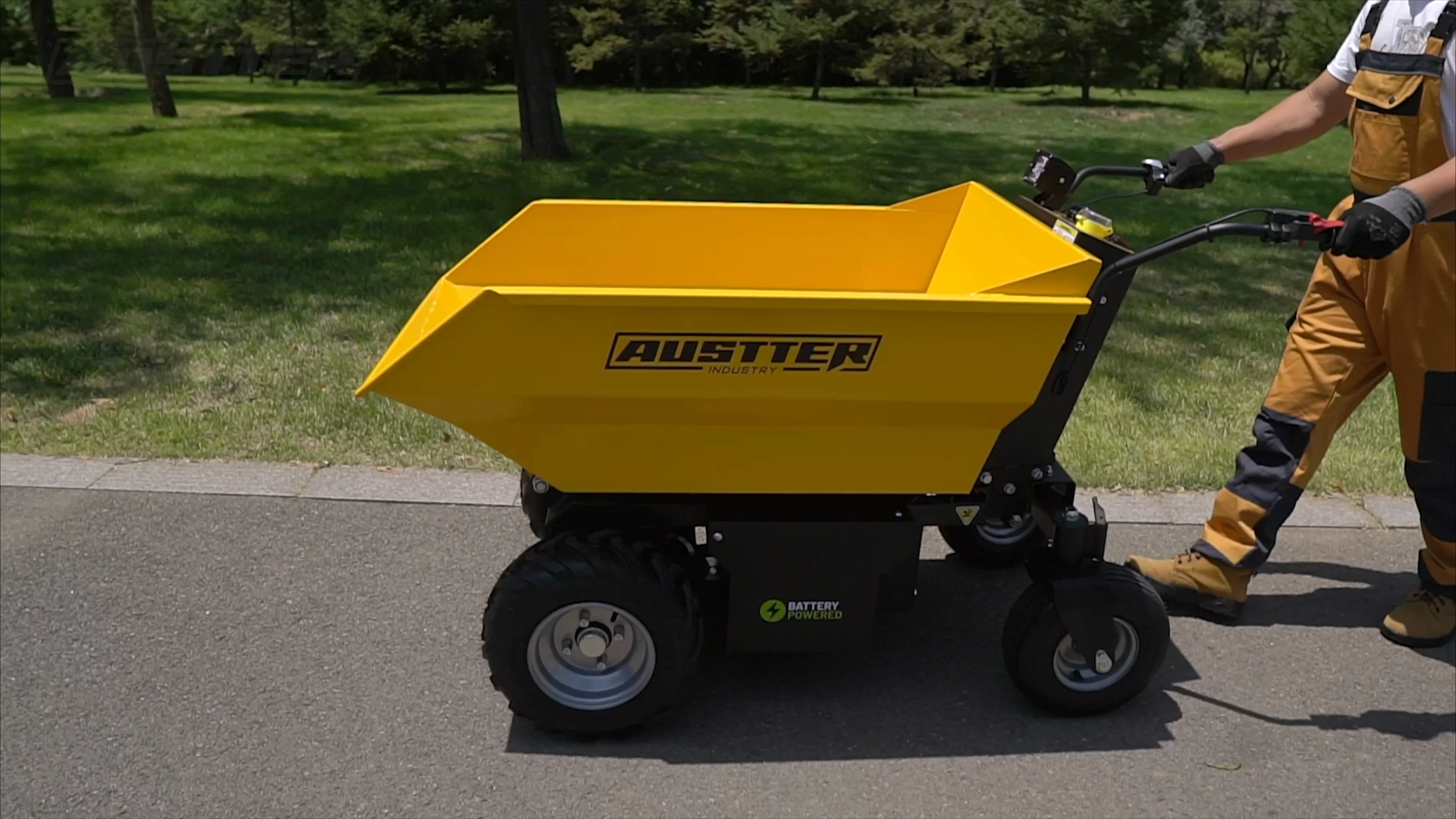 Austter Electric Battery Mini Dumper Construction Electric Mini Dumper ...