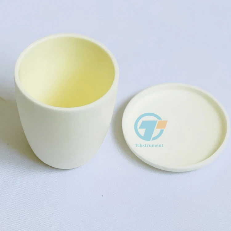 100*40*20mm Alumina Ceramic Boat Crucible with Lid - TCH