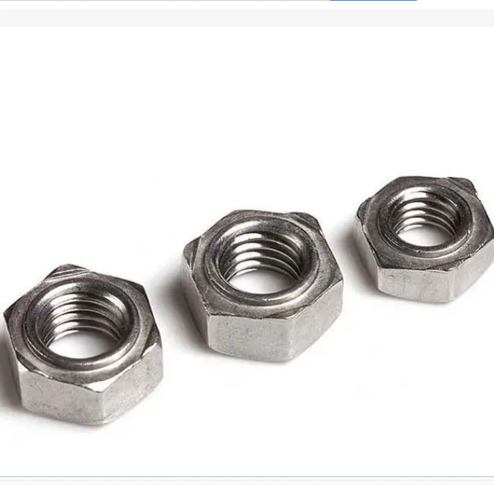 Handan Factory Carbon Steel Grade 8 Weld Hexagon Nuts Finish Zp Plain ...